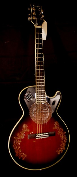 Barrington Bgw 800 N 1987 Burst Jazz Guitar. Only 48 Built. | Reverb