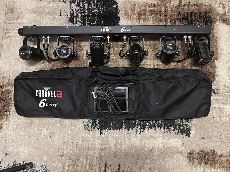 Chauvet DJ 6SPOT RGBW LED Uplight Lighting Bar System + | Reverb