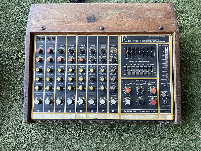Kustom PX-200 - Wood Powered Mixer Vintage PX200 | Reverb