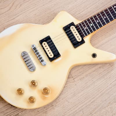 1981 Dean Elite Vintage Electric Guitar White USA-Made | Reverb
