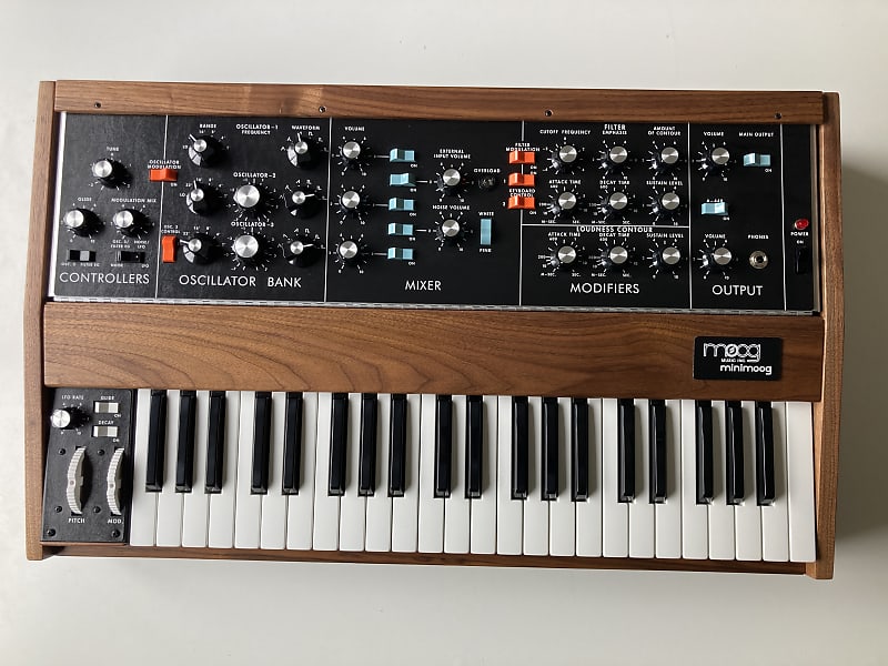 Moog Minimoog 2018 Walnut Limited Edition | Reverb