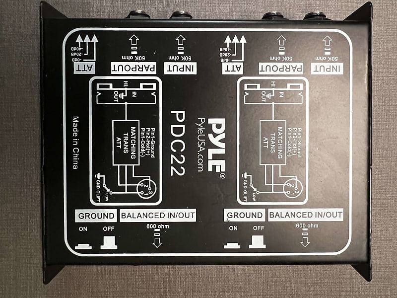 Pyle PDC22 2020s - Black | Reverb
