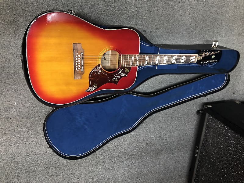 Ibanez Jamboree 12 string 1970s Cherry Burst RS 42216. Great | Reverb
