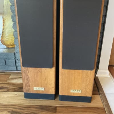 Vintage Pair of Advent Heritage Speakers Re-Foamed Speakers | Reverb