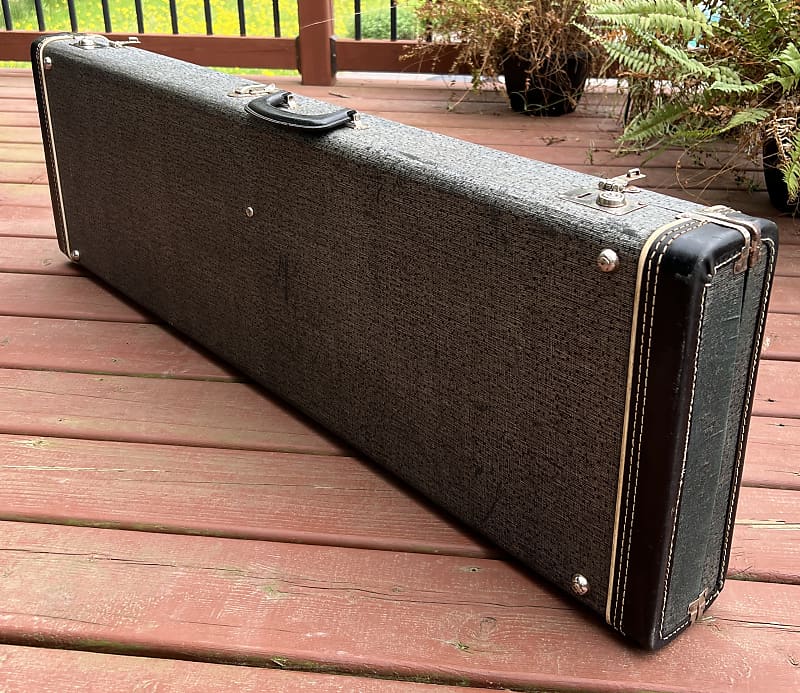 Fender Mustang or Musicmaster bass case 1970s | Reverb