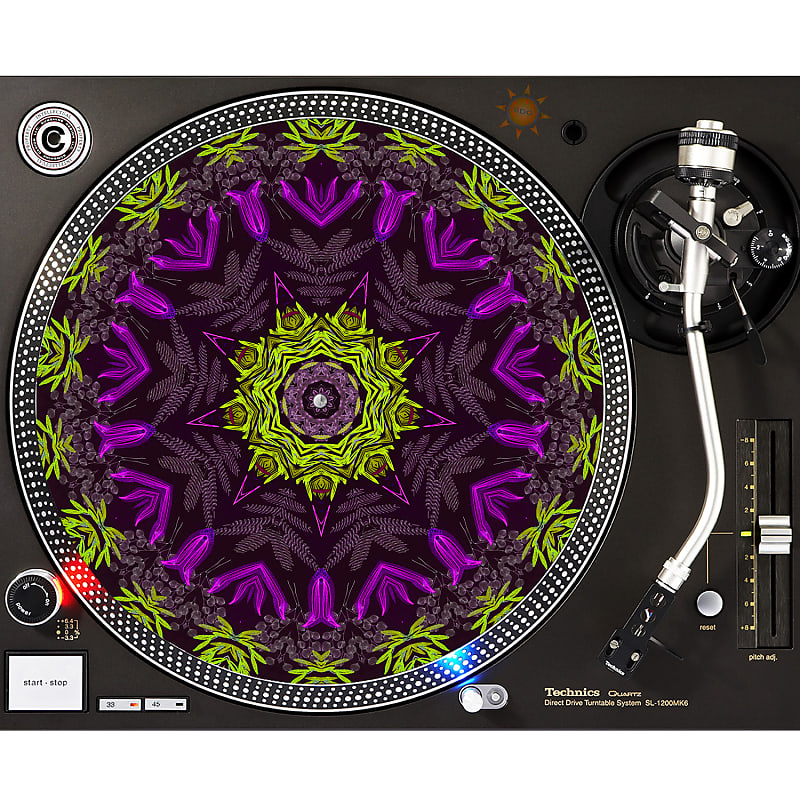 Electric Electro Tribal - DJ Turntable Slipmat 12 inch LP | Reverb