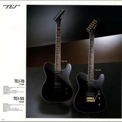 1992 Fernandes Japan TEJ-55 HS Contemporary Telecaster | Reverb