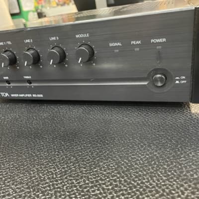 TOA BG-2035 35 Watt Mixer and Power Amplifier w/ MB-1000 rack | Reverb