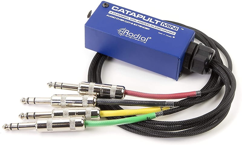Radial Catapult MINI TRS Cat 5 Audio Snake | Reverb