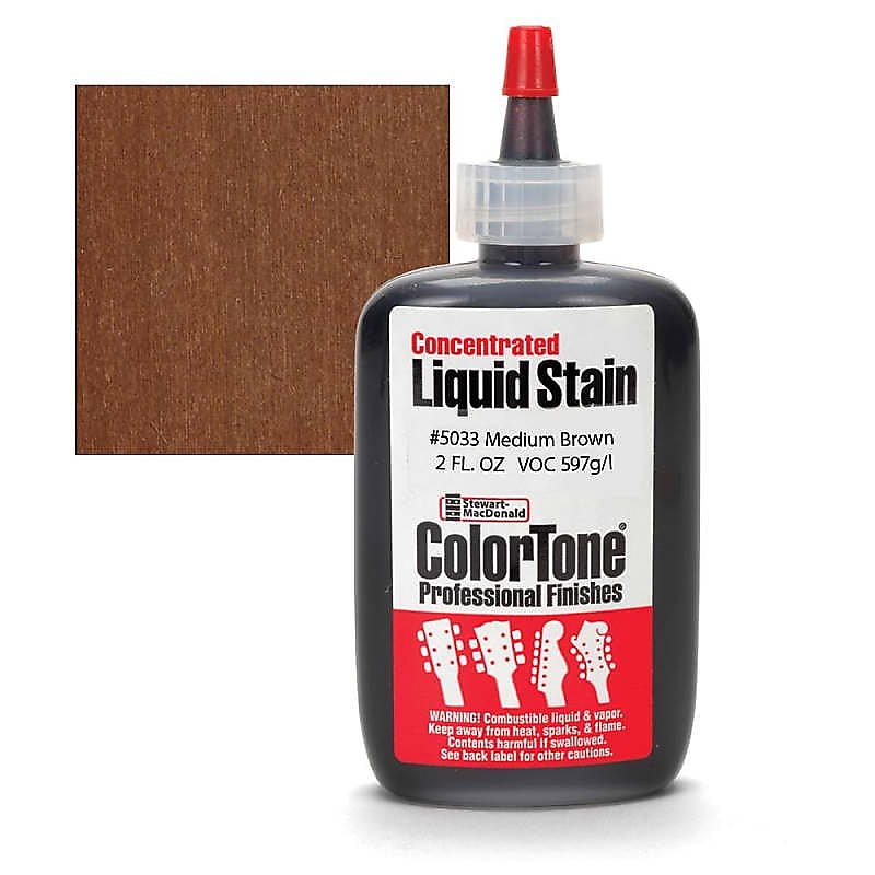 ColorTone Liquid Stains, Medium brown | Reverb