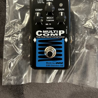 EBS MultiComp Blue Label True Dual Band Bass Compressor - | Reverb