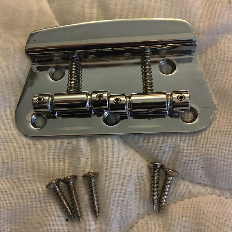 Fender Bronco Bridge chrome | Reverb