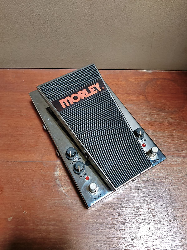 Morley Echo Plus ECV Chrome Pedal Made in USA 1996 | Reverb