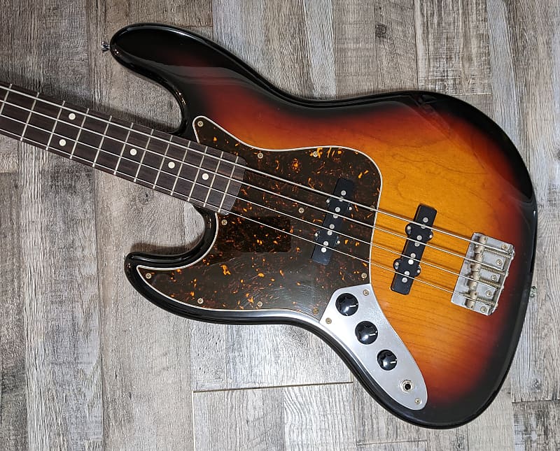 Lefty 2014 (Nov) CoolZ ZJB-1R/L Jazz Bass 3-tone sunburst - | Reverb