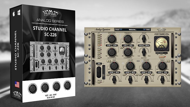 New Nomad Factory ASP Studio Channel SC-226 Software - | Reverb