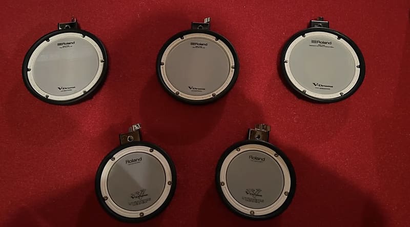 Roland PDX V-Pad Toms. (set of 5) | Reverb