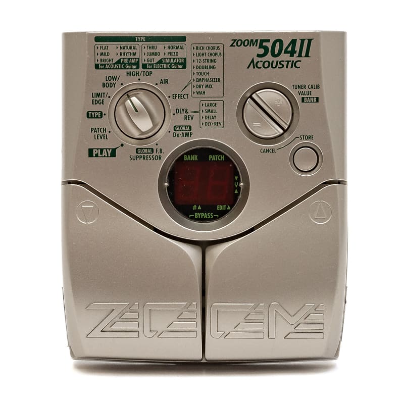 Zoom - 504-II Acoustic Pedal (USED) | Reverb