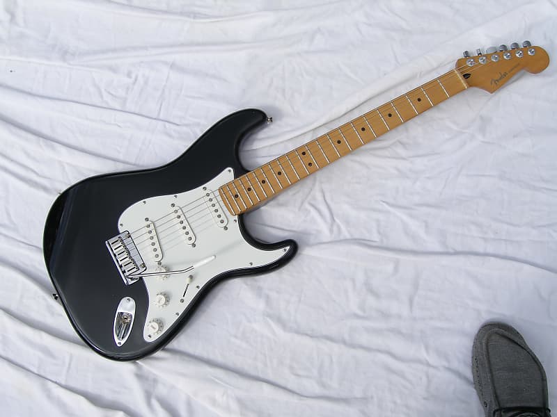 Fender Deluxe Series Stratocaster with Player Plus Neck | Reverb