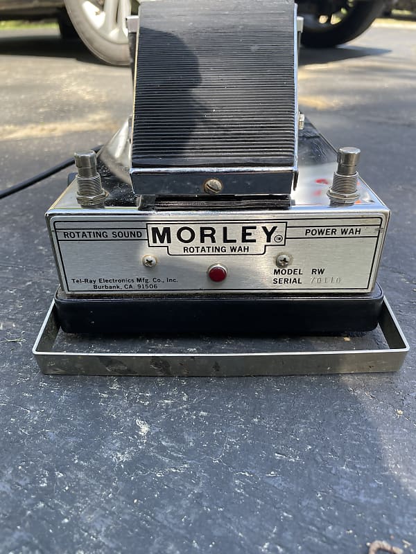 Morley Rotating wah 1974 - Silver | Reverb