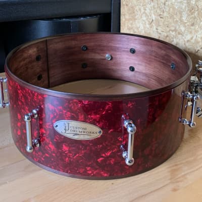 Snare Drum - J&J Custom DrumWorks RestoMod Pearl Limited | Reverb
