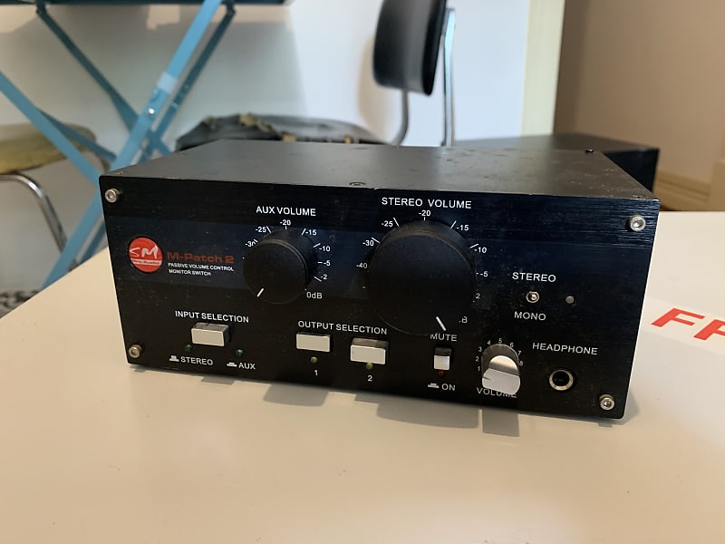 SM Audio M-Patch 2 Passive Monitor Control Volume Switch 2010 | Reverb