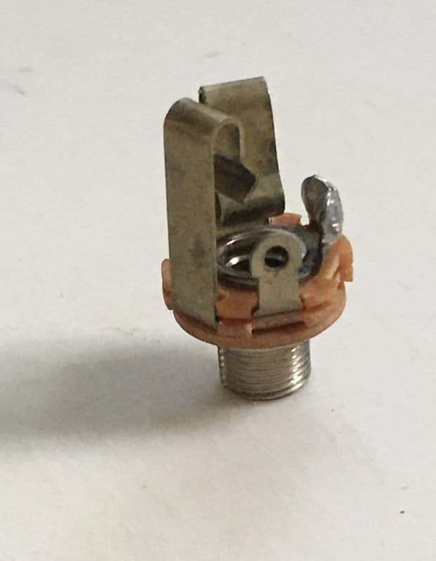 Switchcraft Fender Rare Vintage Strat Tele Output Jack 1990s | Reverb