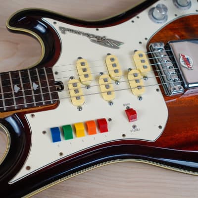 Teisco Spectrum 5 Reissue 1997 Sunburst Made in japan MIJ w/ | Reverb