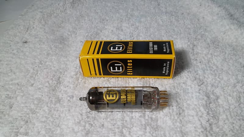 1-NOS Ei EL84 EG EL84EG Elites Gold Pins Electron Tube New in | Reverb