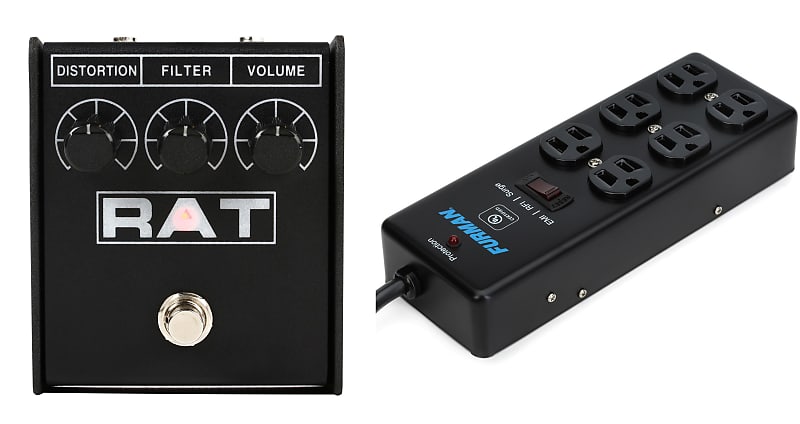 Pro Co RAT 2 Distortion / Fuzz / Overdrive Pedal Bundle with | Reverb