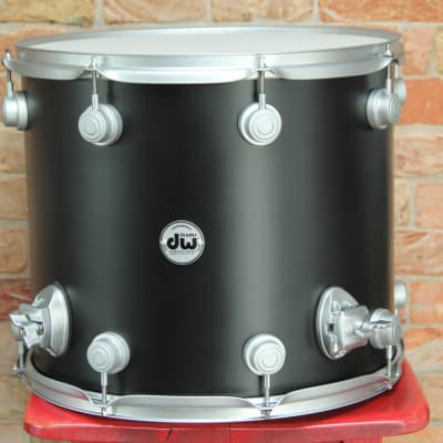 DW Collectors Floor tom 16x14 Matte Black | Reverb