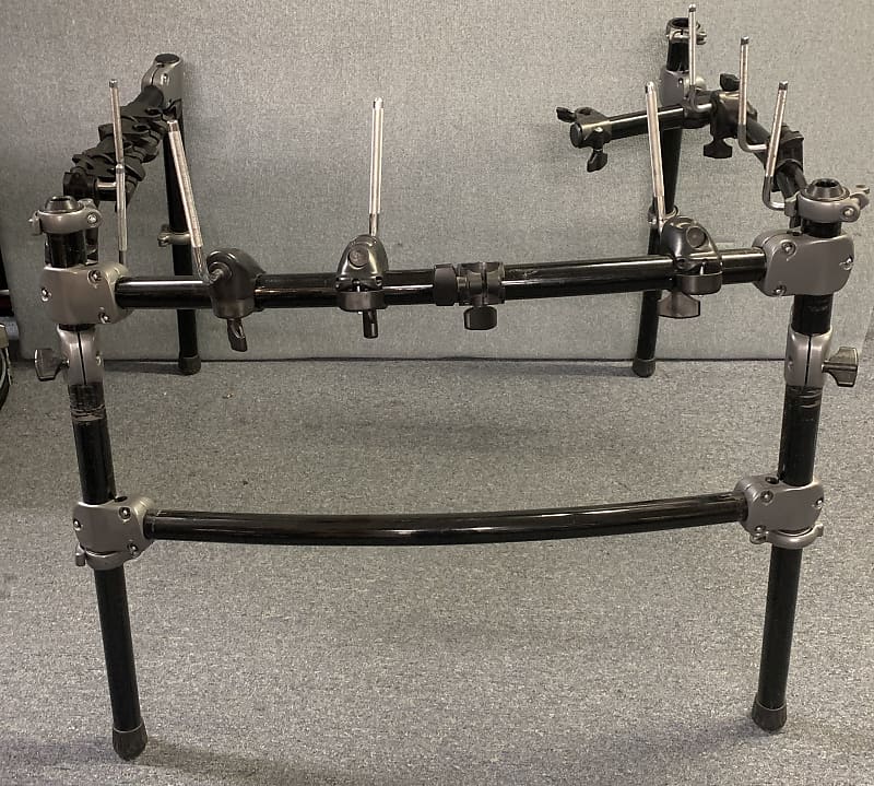 Roland Electronic Kit Rack w/Extra Holders & Clamps - Black | Reverb