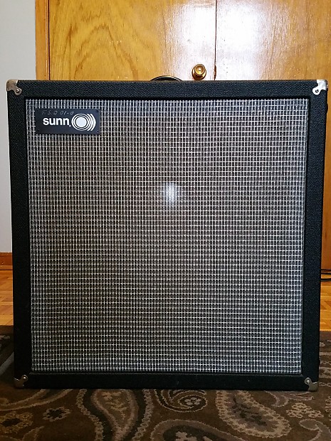 Sunn 1X15 vintage cabinet 1969 with New Eminence Beta 15A | Reverb