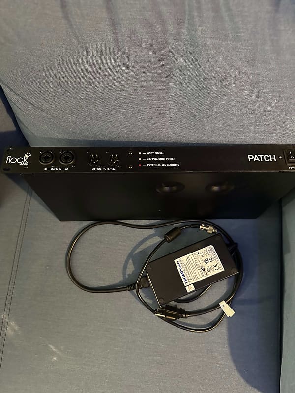 Flock Audio Patch 2023 64 Point Digitally Controlled Analog Reverb