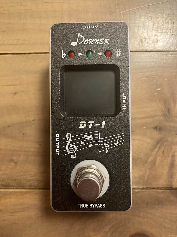 Donner Tuner Mini Pedal DT-1 2022 - Black | Reverb UK