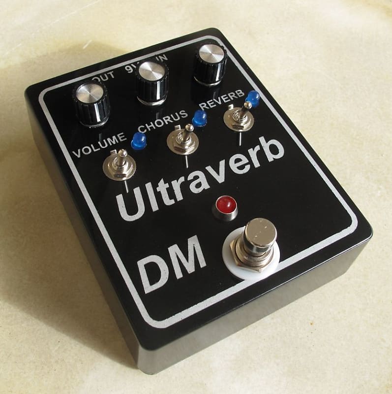 DM Ultraverb (reverb, chorus et booster, handmade | Reverb