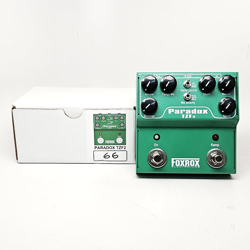 used FoxRox Paradox TZF2 Flanger, Mint Condition with Box & | Reverb