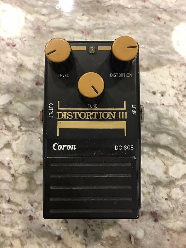 Coron DC-808 Distortion Box III Rare Vintage Guitar Effect | Reverb
