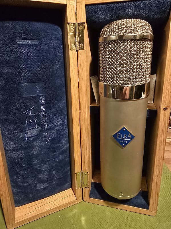FLEA Microphones NEXT 47 2021 - Matte Silver | Reverb