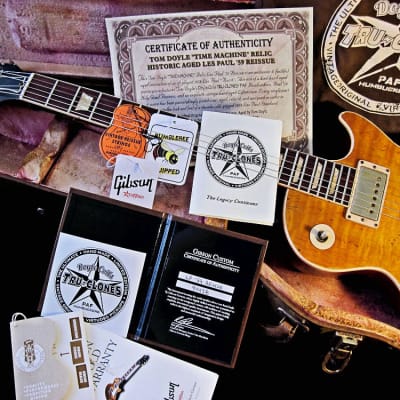 Gibson Custom Shop Tom Doyle "TIME MACHINE" #82 “GREENY” 1959 | Reverb