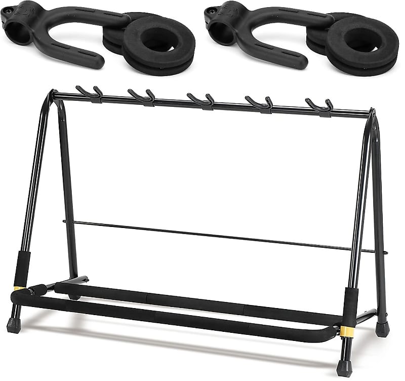 Hercules GS525B Multi-Guitar 5-Guitar Rack with Two Free | Reverb UK