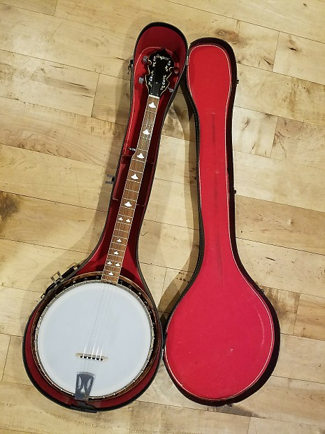Vintage Made In Japan Conqueror Resonator Banjo w/ OHSC. | Reverb