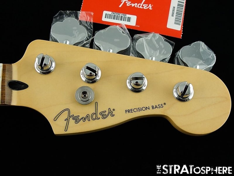 '22 Fender Player Precision P BASS NECK & TUNERS Bass Part, | Reverb