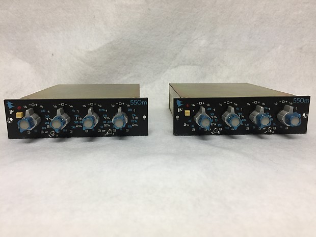API 550m Mastering Equalizers | Reverb