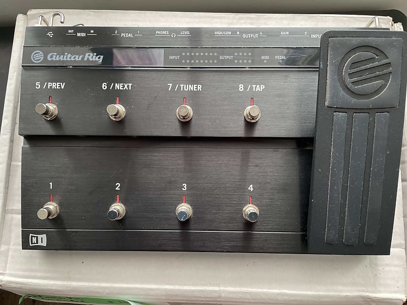 Native Instruments Guitar Rig Kontrol 3 - Black | Reverb