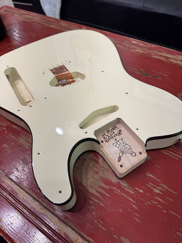 Warmoth Fender Licensed American Double Bound Telecaster Body | Reverb