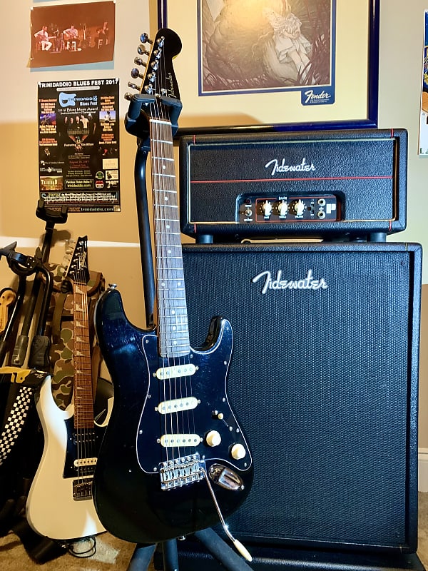 Travel Guitar: SUPER MOD'D Fender Squier MINI Stratocaster, | Reverb