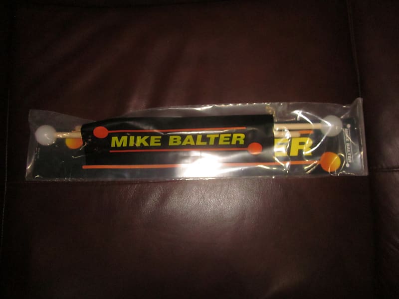 Mike Balter Unwound Medium Hard Poly Head Birch Handle | Reverb