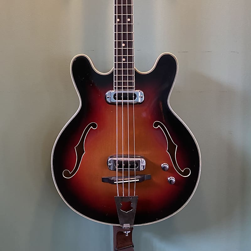 Musima 70s 1657 Hollow Body Bass Guitar | Reverb