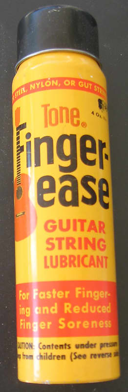 Finger Ease Guitar String Lubricant 1970s - orange | Reverb