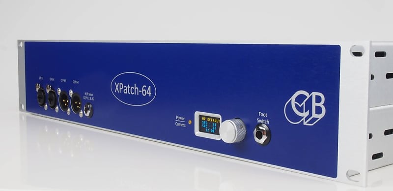 CB Electronics XPatch-64 - Analogue Audio Patch Bay | Reverb